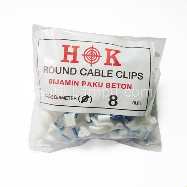 Jual Klem Kabel Beton No 8 Paku Beton Asli | Shopee Indonesia