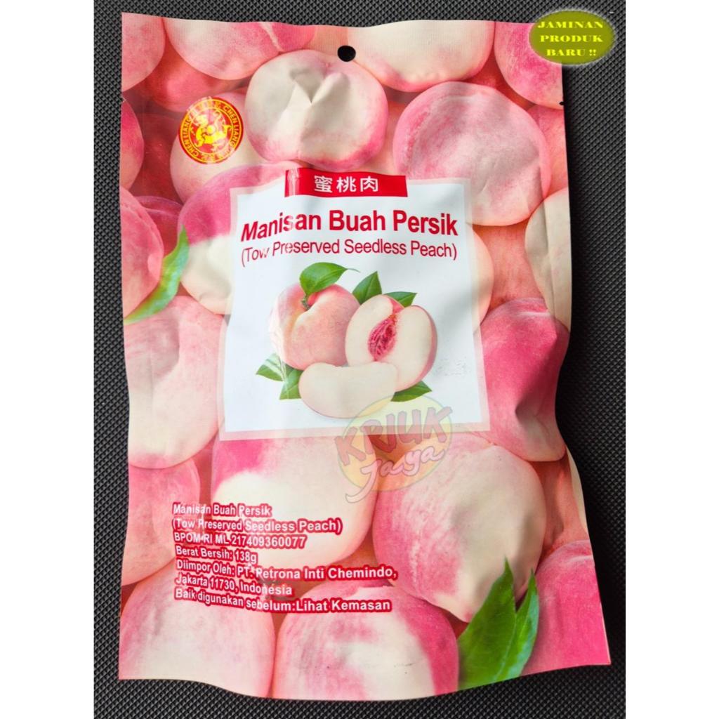 Jual Manisan Buah Persik/Buah Dewa(Tow Preserved Seedless Peach ...