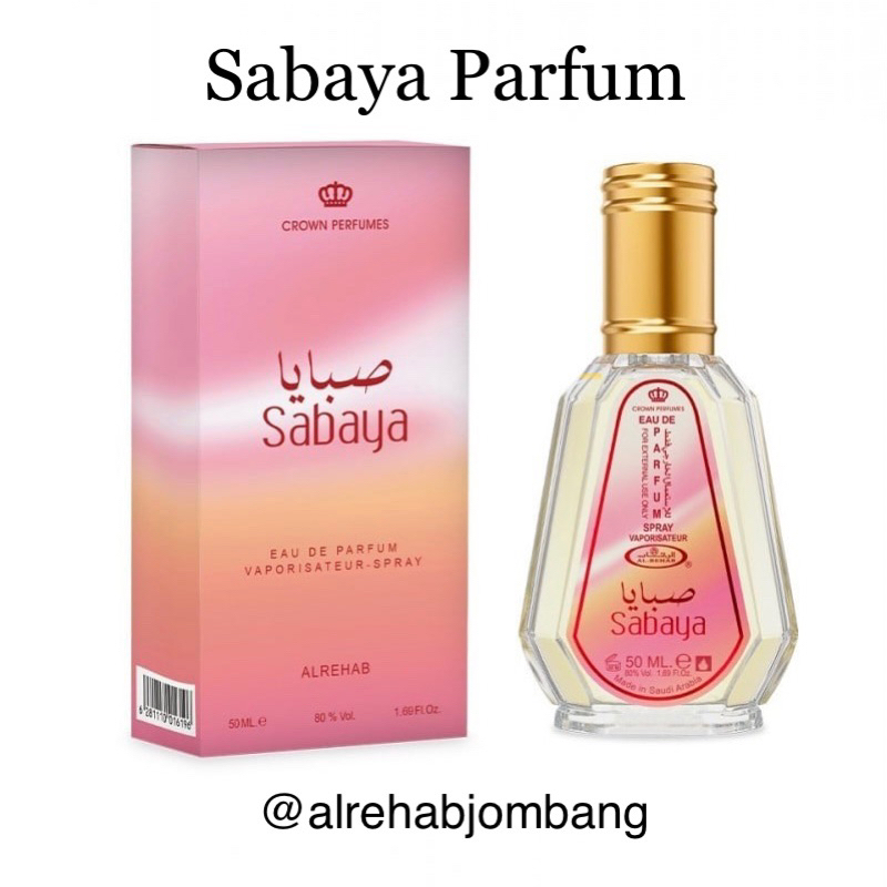 Jual Parfum Sabaya Al Rehab 50ml Spray Original Arab Saudi | Shopee Indonesia