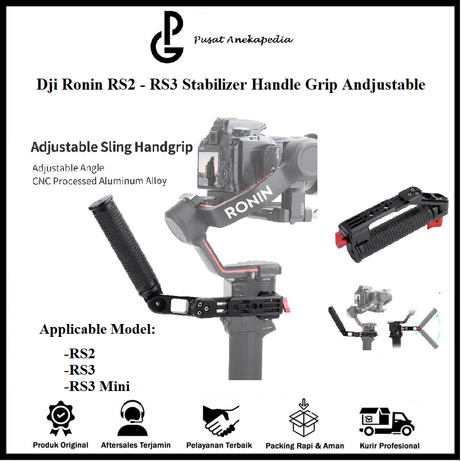 Jual Dji Ronin RS2 - RS3 Stabilizer Handle Grip Andjustable - Lifting ...