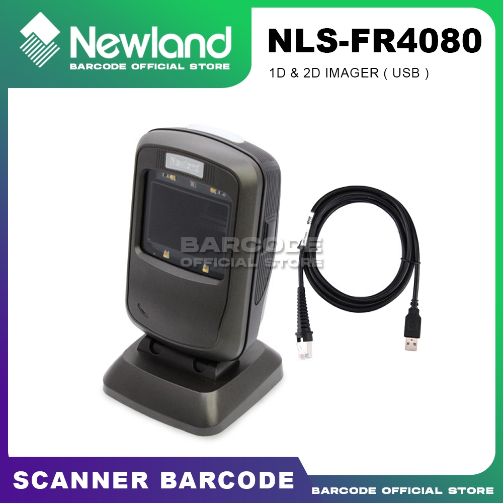 Jual Scanner Barcode 2D Newland NLS-FR4080 Scan QR Code Imager 2 Dimensi 1D FR-4080 USB | Shopee ...