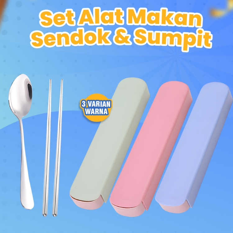 Jual Alat makan Set Alat Makan Stainless Steel | Shopee Indonesia