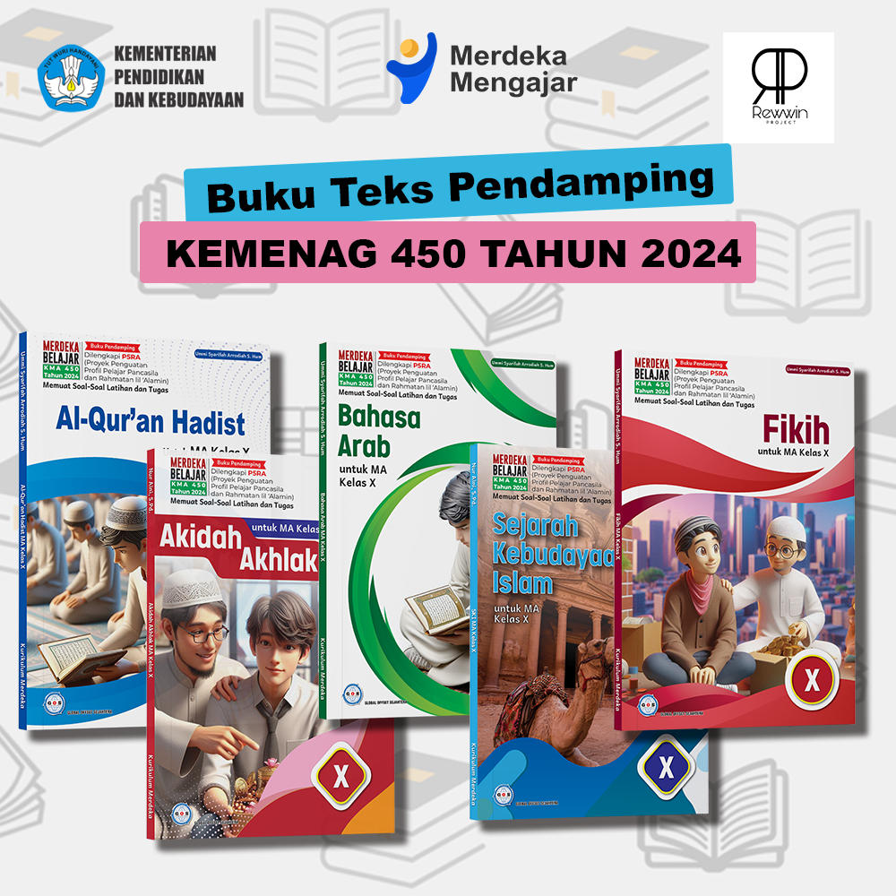 Jual Buku Pendamping SISWA KMA 450 Tahun 2024 untuk Madrasah Aliyah (MA) kelas 10 - KURIKULUM ...