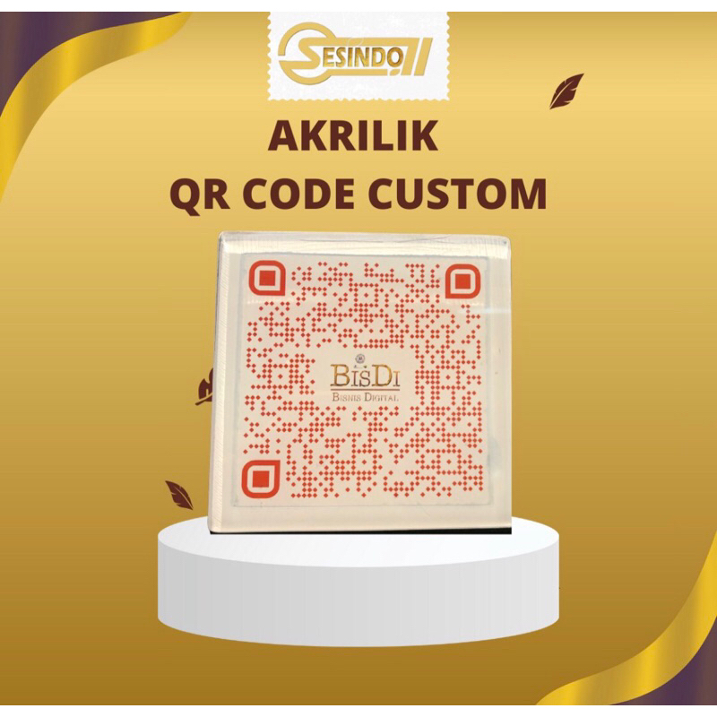 Jual QR CODE AKRILIK CUSTOM | Shopee Indonesia