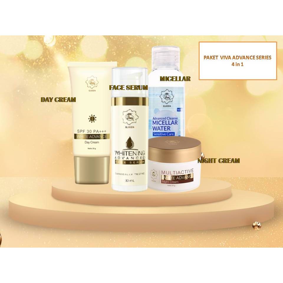 Jual Paket Skincare Viva Perawatan Wajah Viva Queen Advance White ...