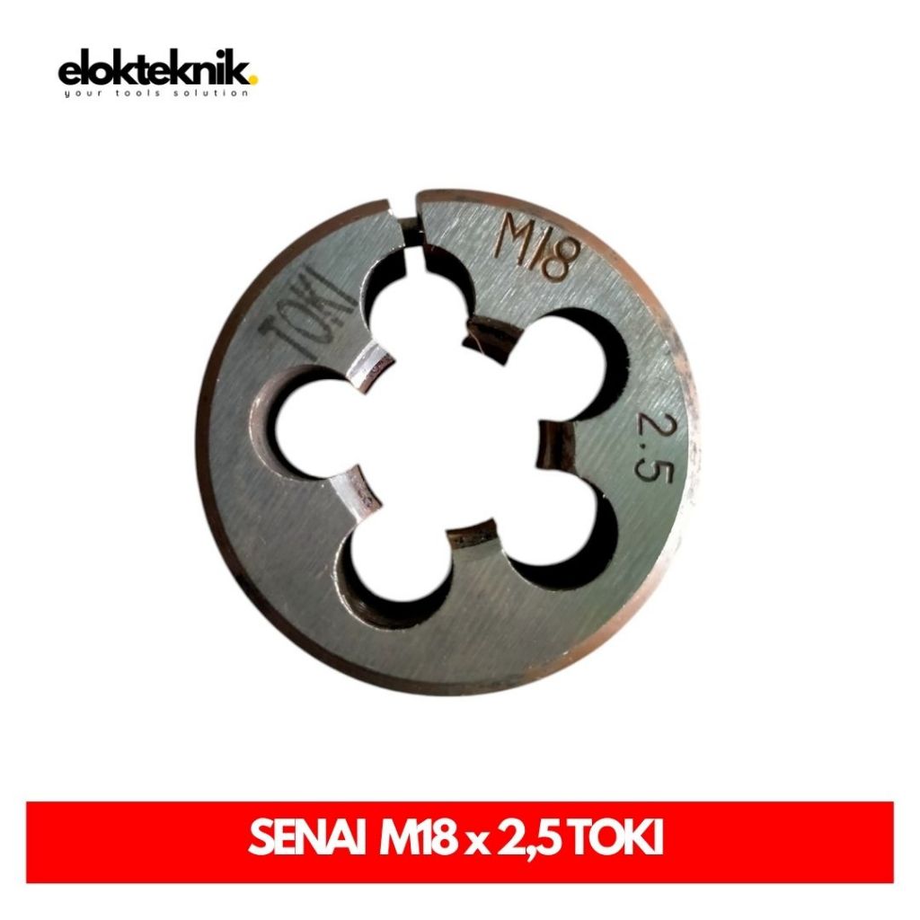 Jual SENAI M18 X 2,5 - MATA SENAI DRAT BAUT TOKI | Shopee Indonesia