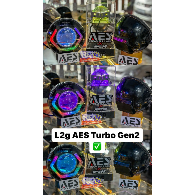 Jual L2g AES TurboG2 AES UX1 v2 Shroud Taichy RGB | Shopee Indonesia