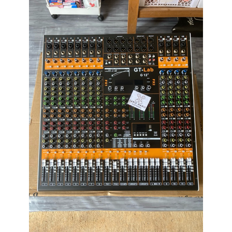 Jual Audio Mixer GT LAB 12 gen 2 dobel effect g 12 gtlab G12 2 plus ...