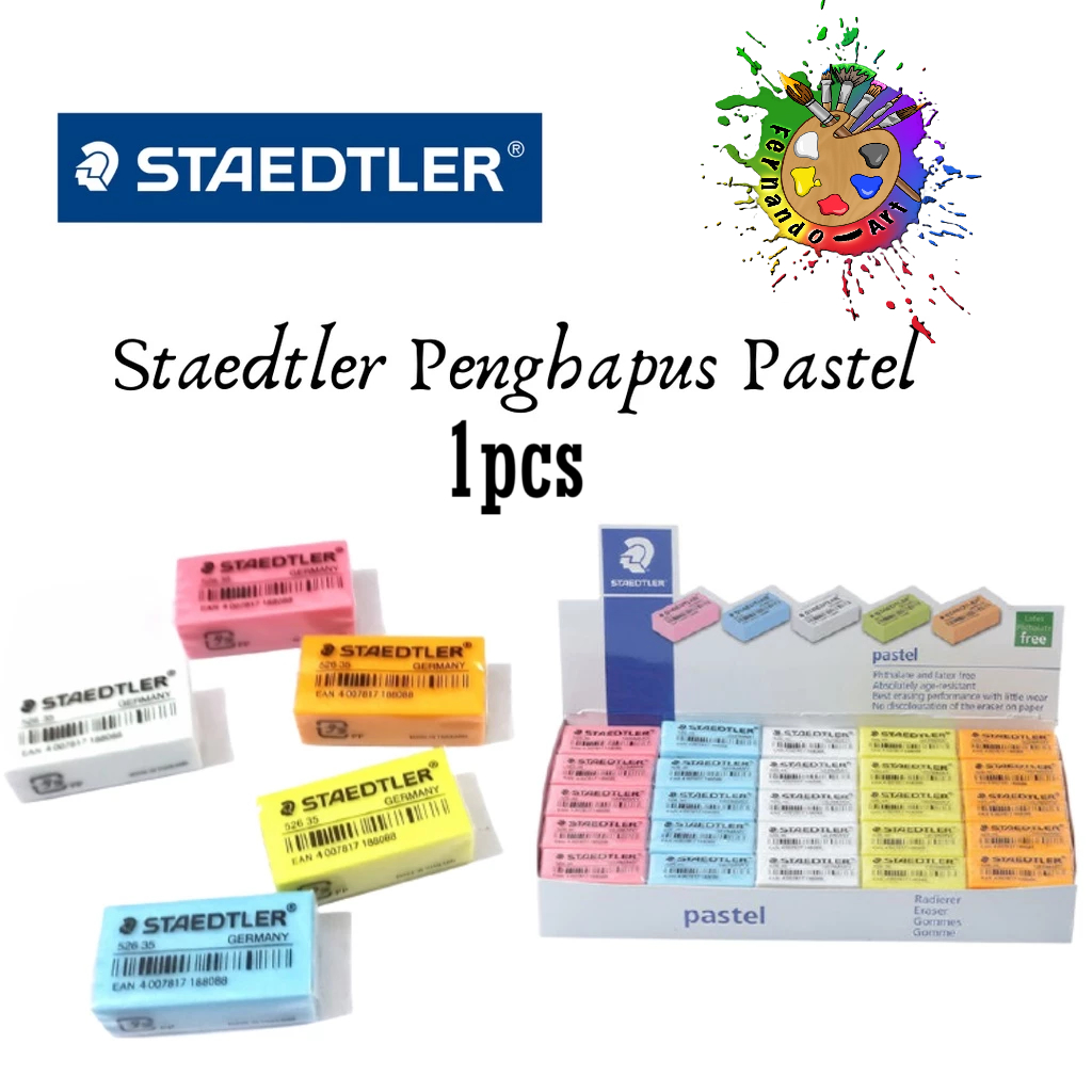 Jual Staedtler Penghapus Pastel 526-35 Medium Satuan/Per1pcs | Shopee ...