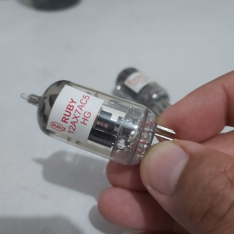 Jual Tube preamp valve tabung amplifier gitar RUBY 12AX7 ORIGINAL ...