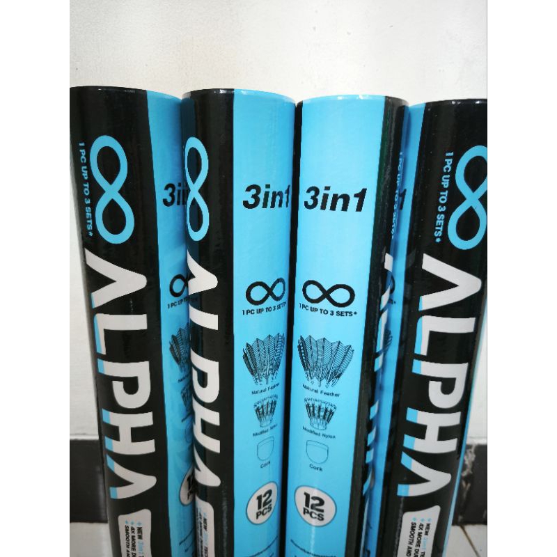 Jual Shuttlecock Alpha 3 in 1 | Shopee Indonesia