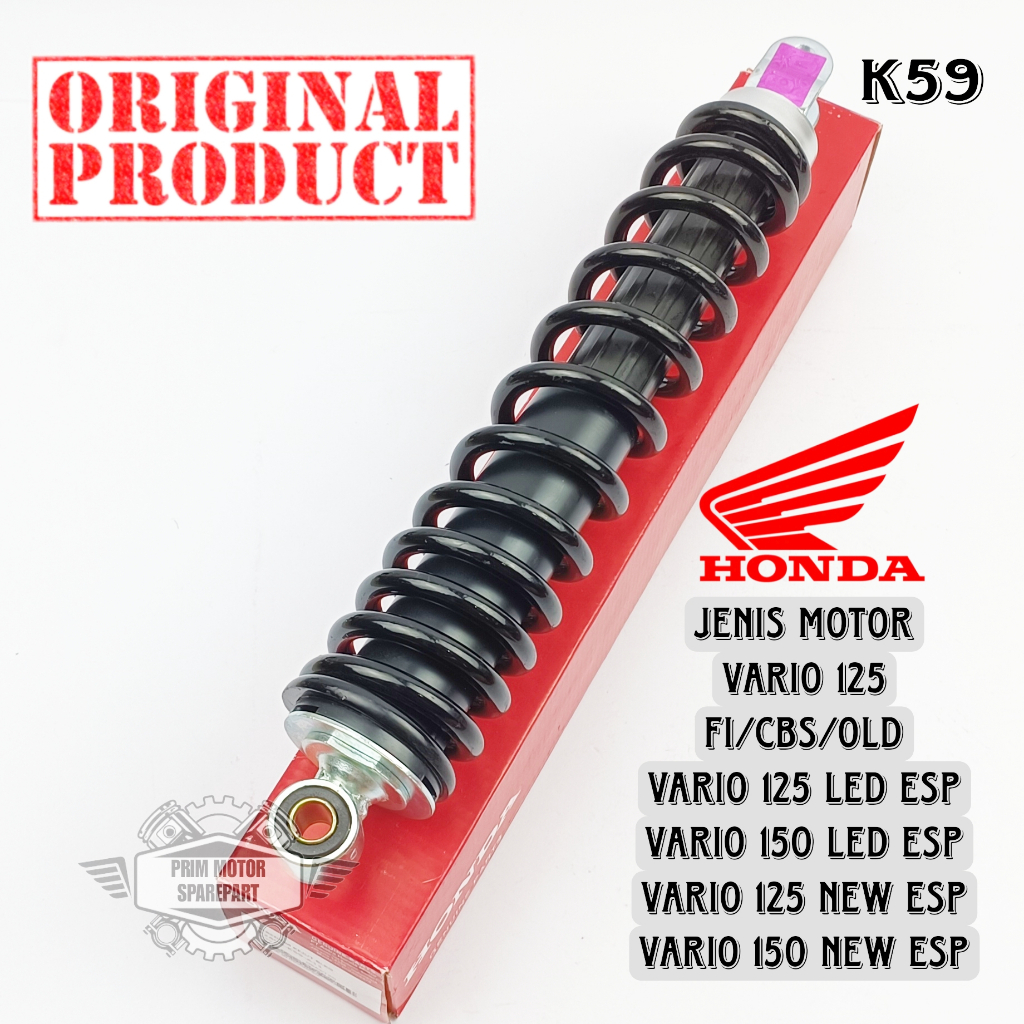 Jual SHOCKBREAKER ORIGINAL K59 SHOCK HONDA VARIO 125 LED, VARIO 150 LED, VARIO 125 NEW LED ...