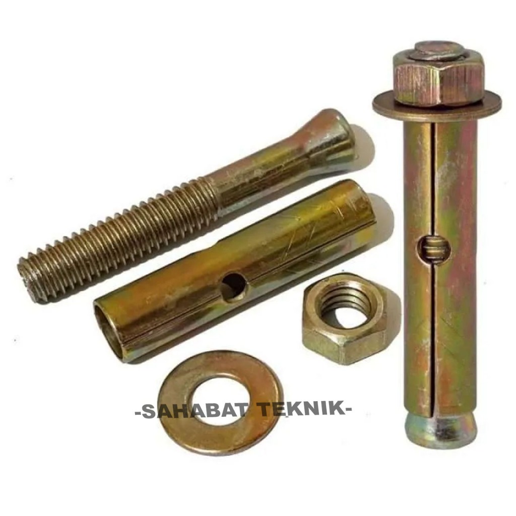 Jual Baut Ramset Dynabolt 8 x 65 mm Baut Tembok Beton Tanam Dinabolt ...