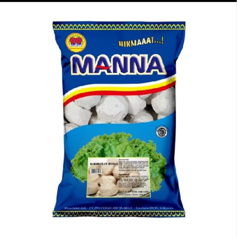 Jual MANNA BAKSO IKAN BESAR ISI 30PCS 500GR | Shopee Indonesia