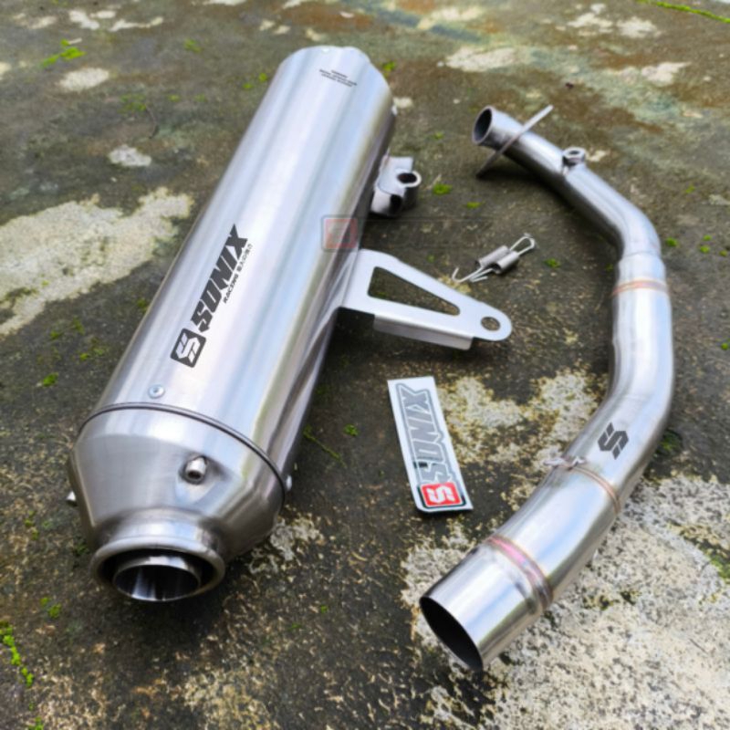 Jual Knalpot Standar Racing Stylo 160 Model Njengat Ngaceng Inlet 38 ...