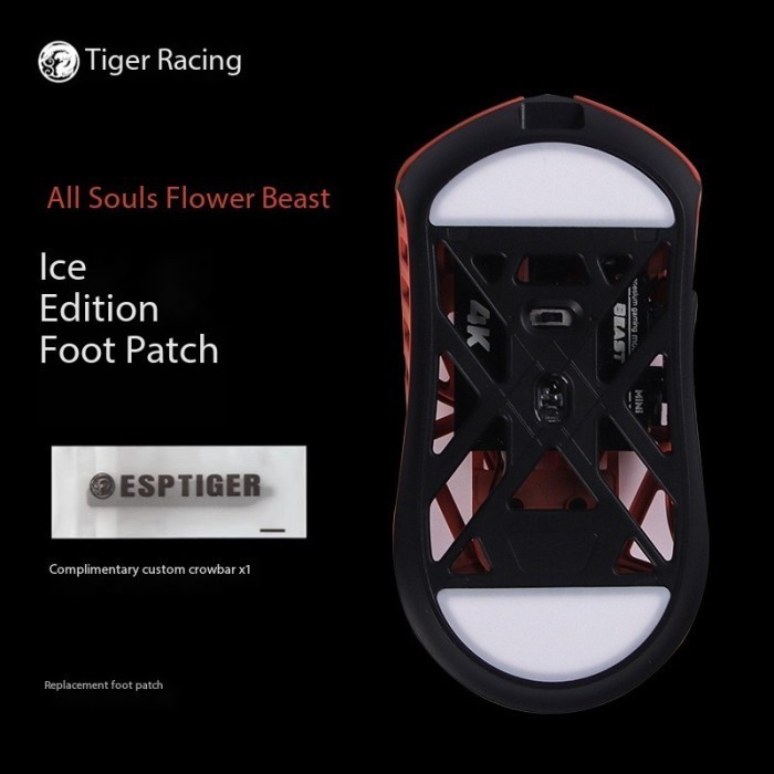 Jual Tiger Arc EspTiger ICE PTFE Skates Mouse Feet for WL Mouse Beast X ...