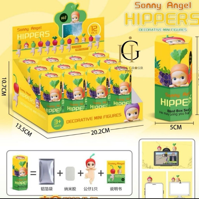 Jual Figure Sonny Angel Hippers Decorative Mini Figure Tempelan Hp ...