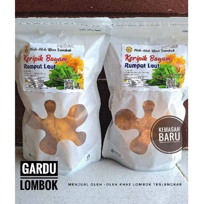 Jual Keripik Bayam Rumput Laut khas Lombok | Shopee Indonesia