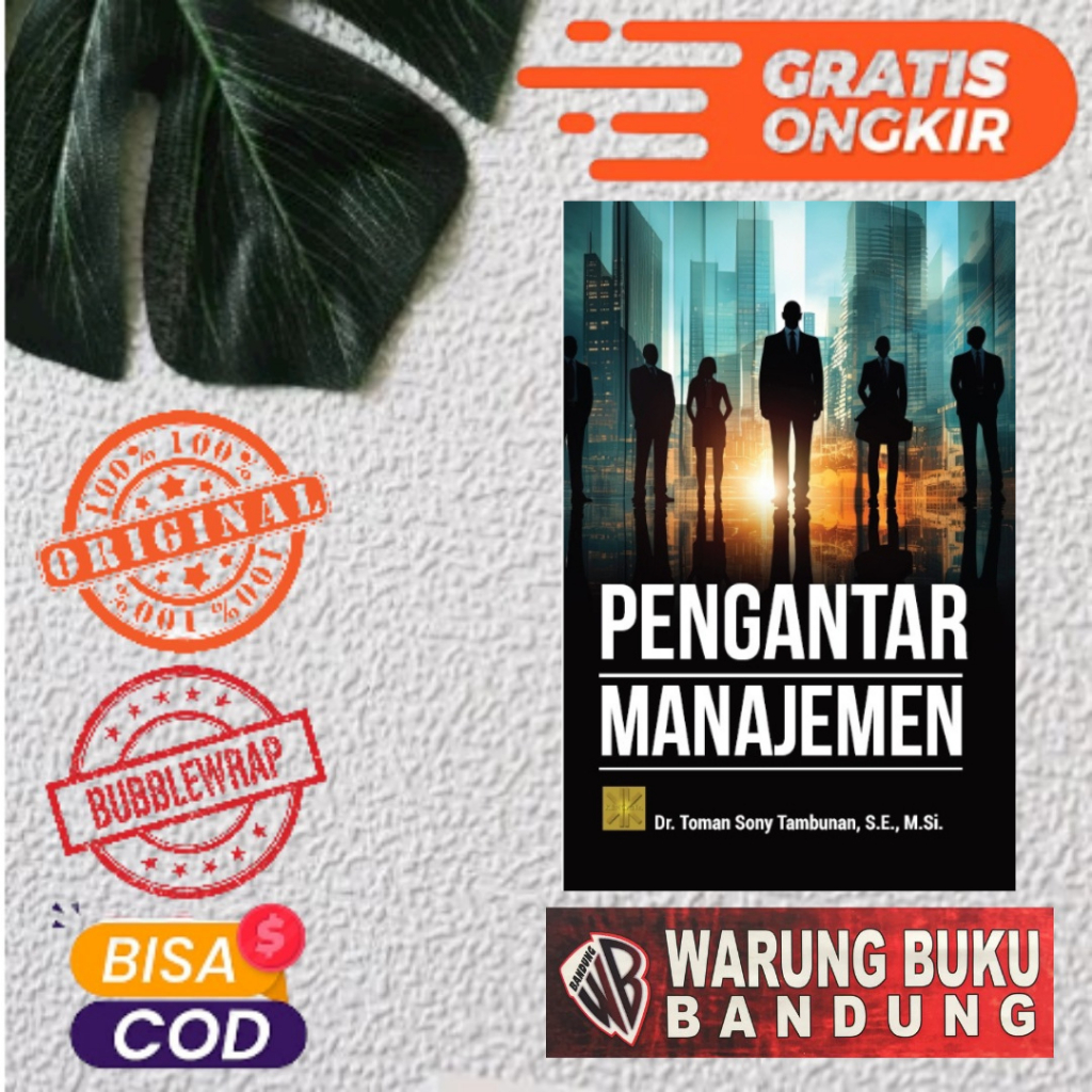 Jual BUKU PENGANTAR MANAJEMEN - Dr. Toman Sony Tambunan, S.E., M.Si. | Shopee Indonesia