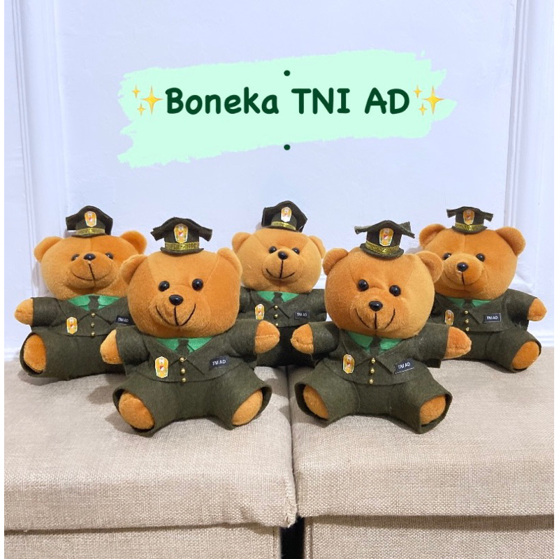 Jual Boneka Profesi TNI AD & PERSIT (READY) 15 cm | Shopee Indonesia