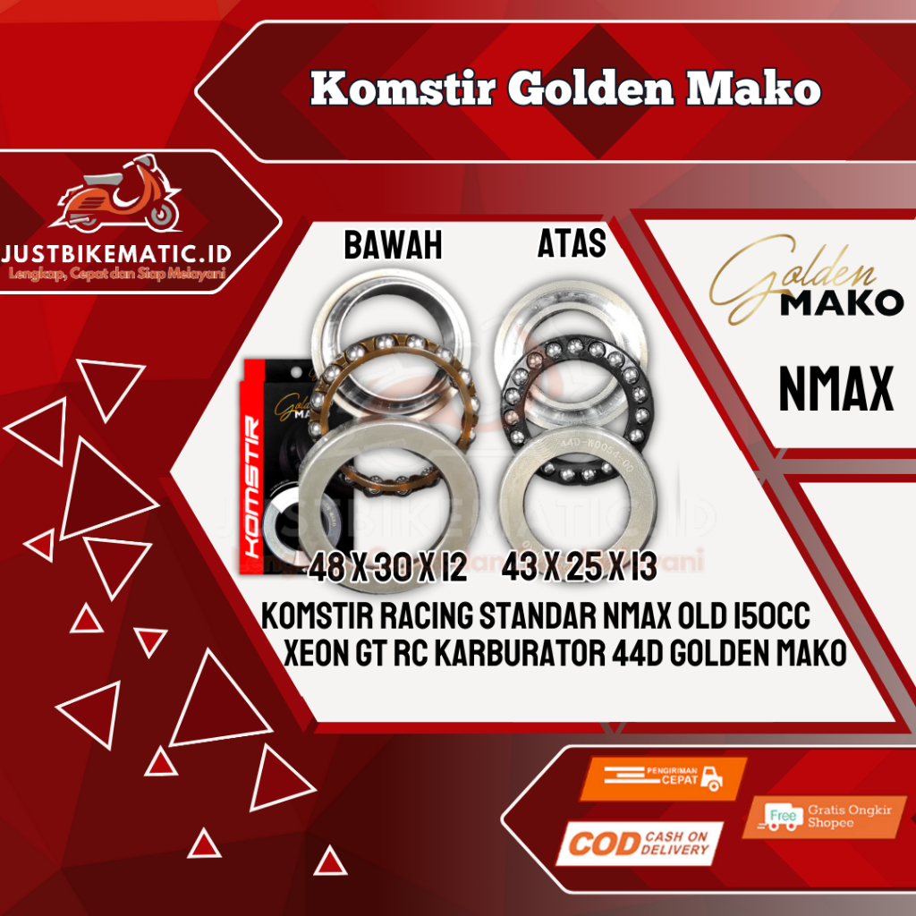 Jual Komstir Comstir Racing Standar Nmax Old 150 cc Xeon GT RC ...