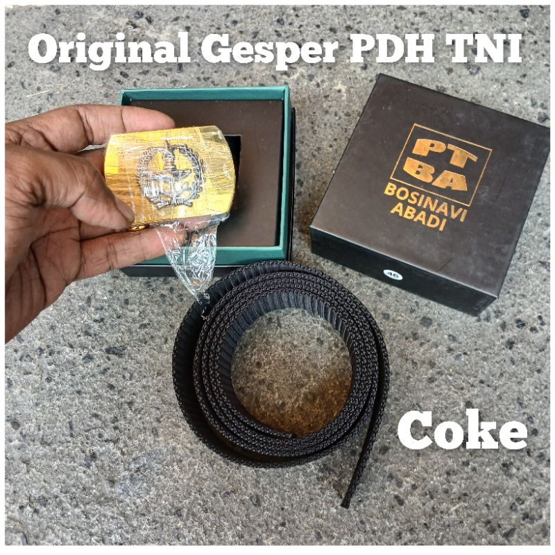 Jual Obral Sabuk PDH TNI Original Gesper PDH TNI Jatah TNI Asli Ikat Pinggang TNI sabuk PT ...