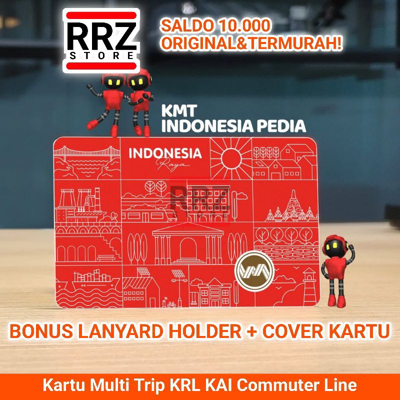 Jual Kartu Multi Trip KRL KAI Commuter Line Edisi Indonesia Pedia | Shopee Indonesia