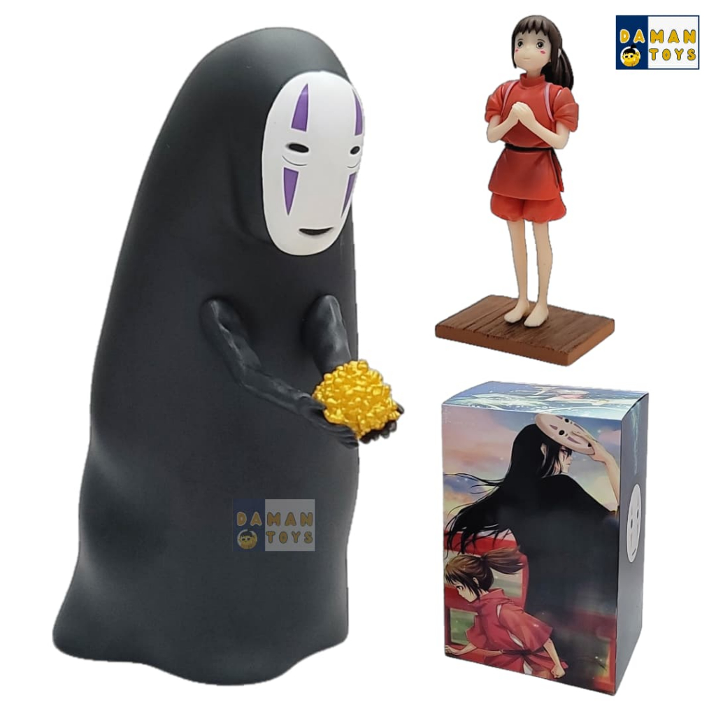Jual Figure set Spirited Away Kaonashi No Face Chihiro Scene | Shopee ...