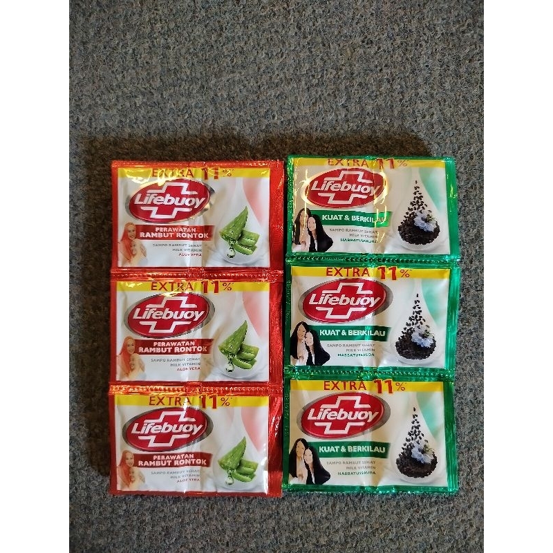 Jual LIFEBUOY Shampo Sachet 1 renteng isi 12 sachet / 24pcs | Shopee ...