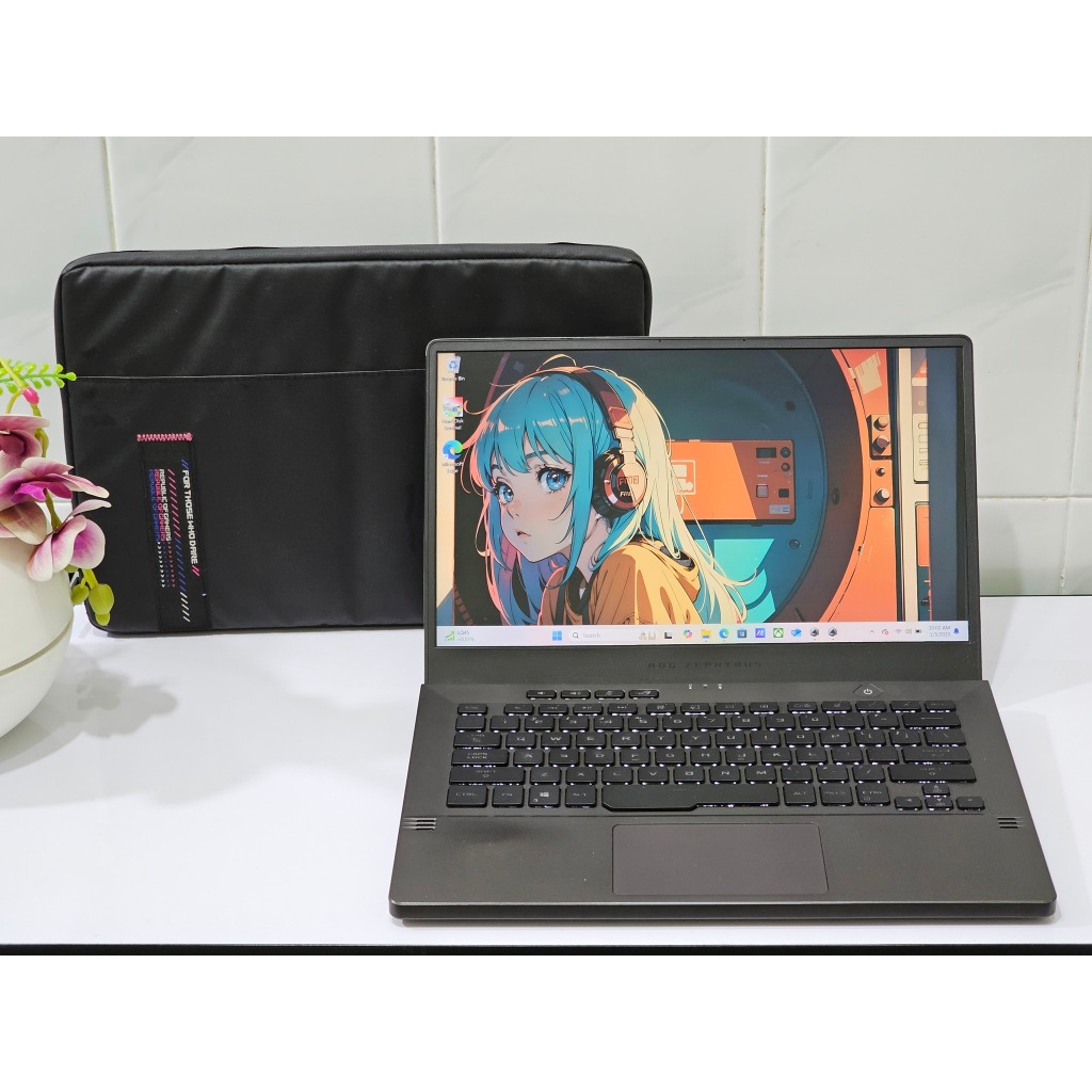 Jual ASUS ROG Zephyrus G14 GA401QC Animatrix AMD Ryzen 7 5000 Series ...