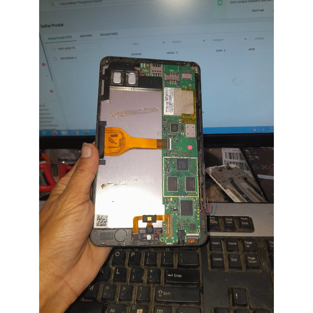 Jual tablet advan t1r mesin normal lcd tc pecah | Shopee Indonesia