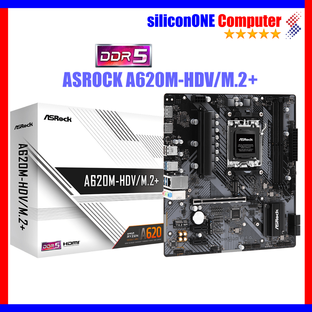 Jual ASROCK A620M-HDV/M.2+ (PLUS Series) | Shopee Indonesia