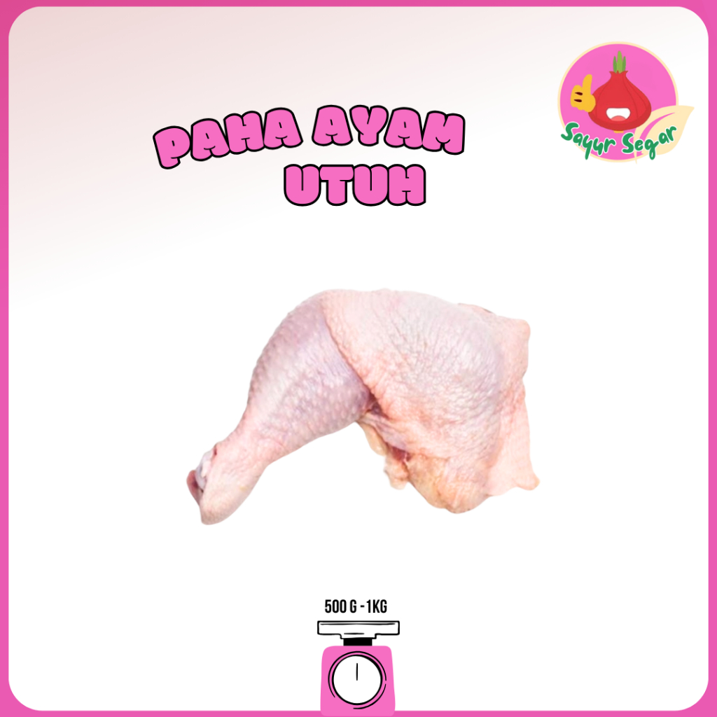 Jual Sayur Segar - Paha Ayam Utuh Segar / Fresh Chicken Thighs | Shopee ...