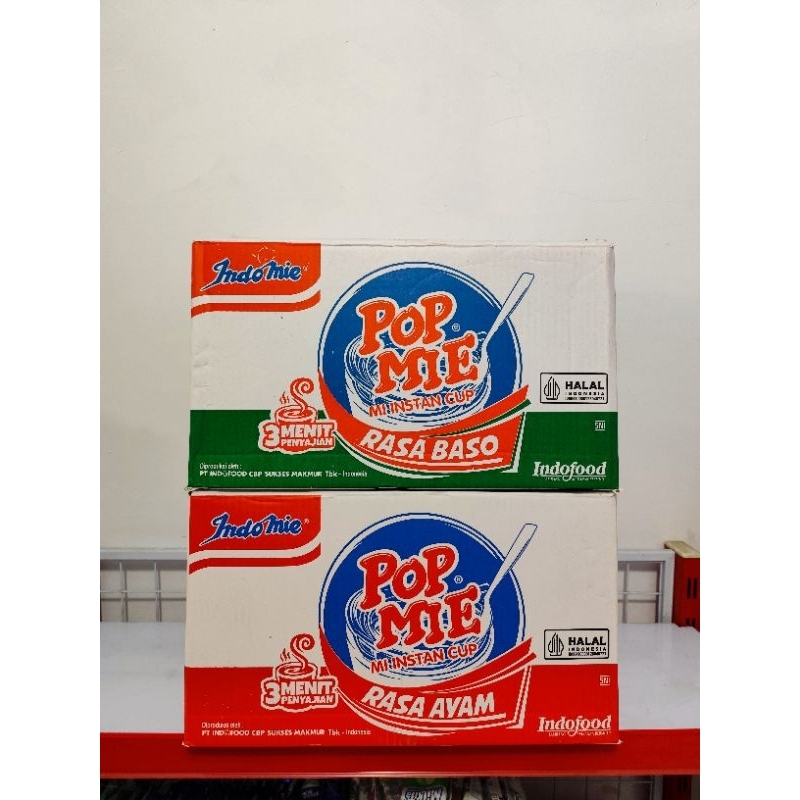 Jual Popmie Mie Instant 1 Dus (1 Dus isi 24 Cup) | Shopee Indonesia