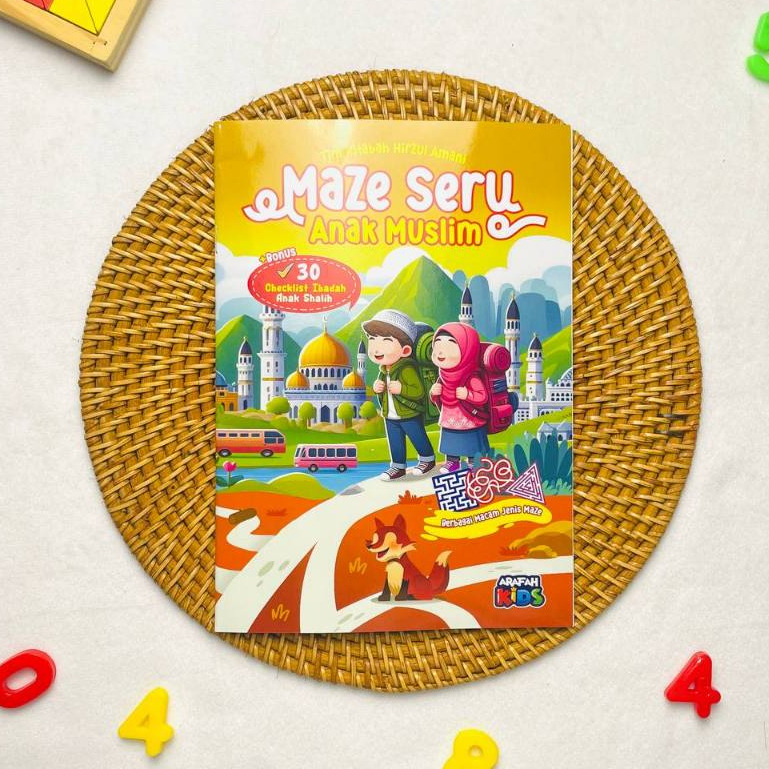 Jual MAZE Seru Anak Muslim - Buku Edukasi Aktivitas Anak 5+ Untuk SD ...