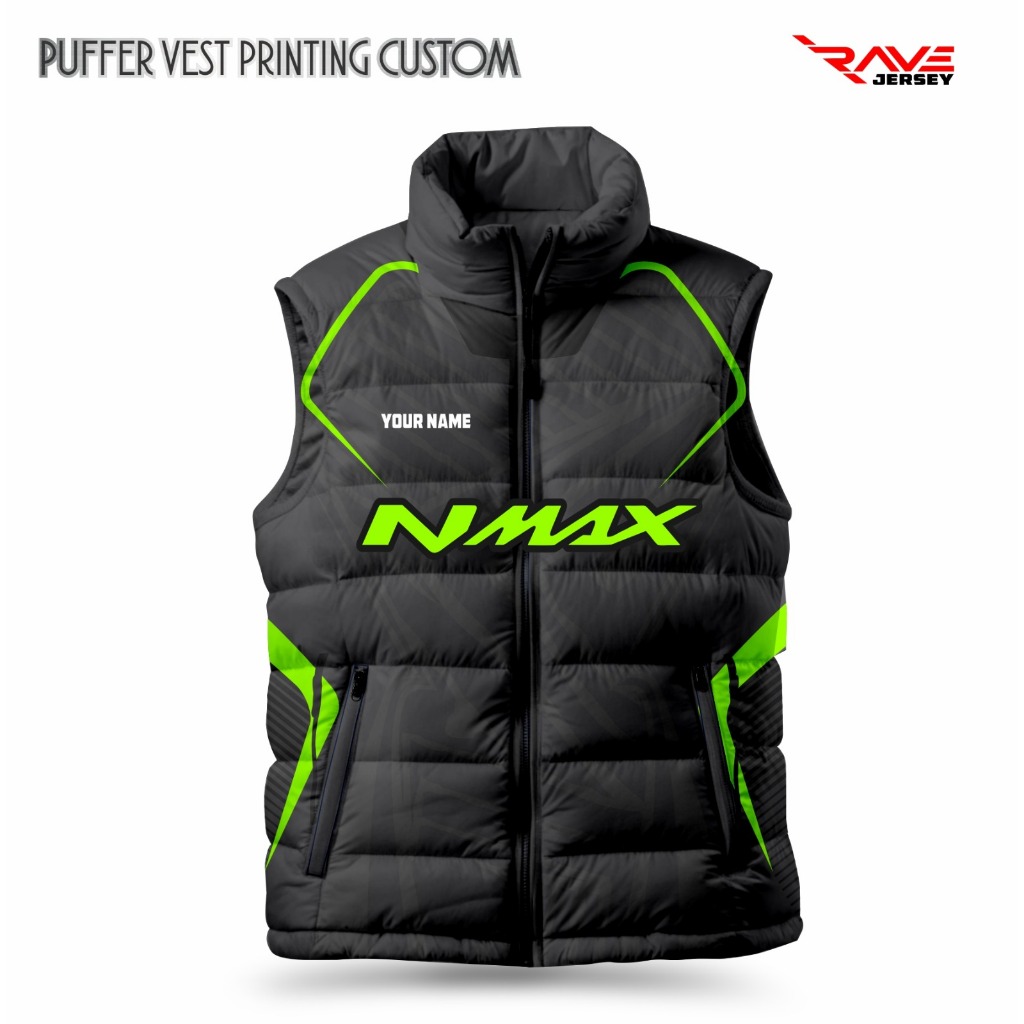 Jual ROMPI PUFFER/DACRON/GELEMBUNG MOTOR NMAX SESI 1 FULL PRINTING ...