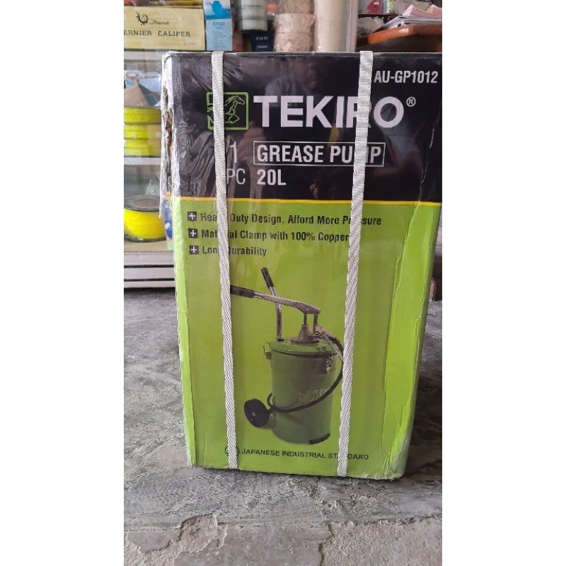 Jual *TEKIRO - Pompa Gemuk / High Pressure Grease Pump Drum 20 Liter ...