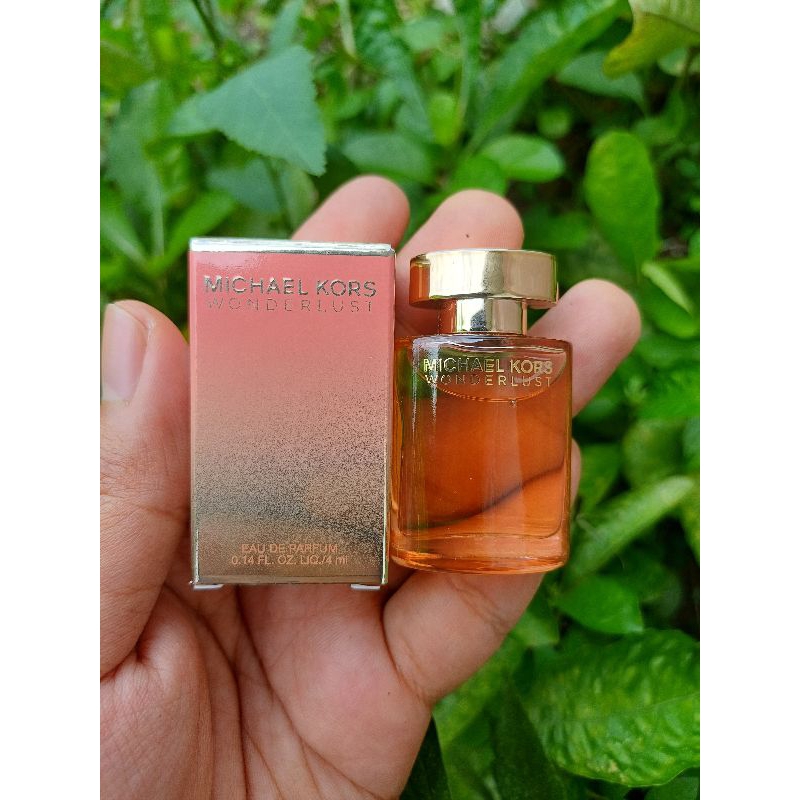 Jual miniatur parfum MICHAEL KORS WONDERLUST 5ml | Shopee Indonesia