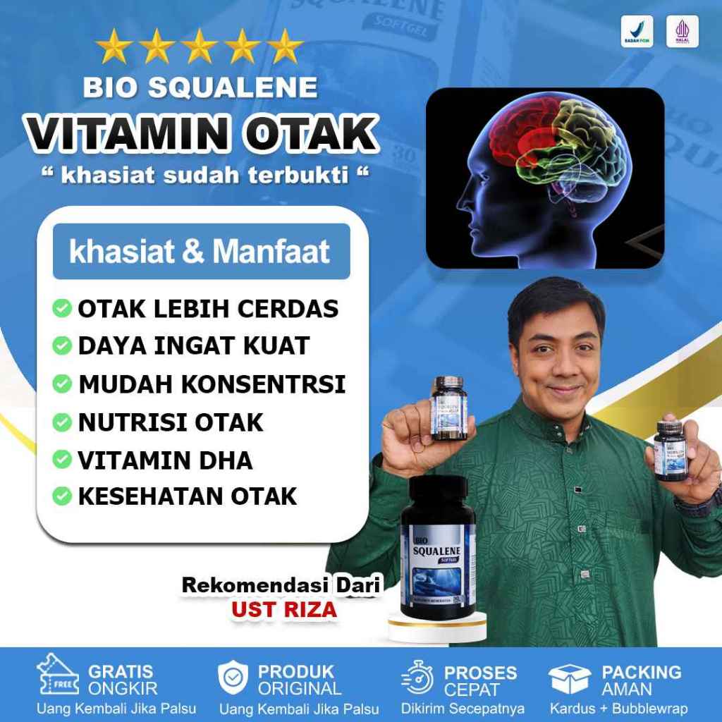 Jual Obat Penambah Daya Ingat Menurun Penguat Ingatan Suplemen Vitamin ...