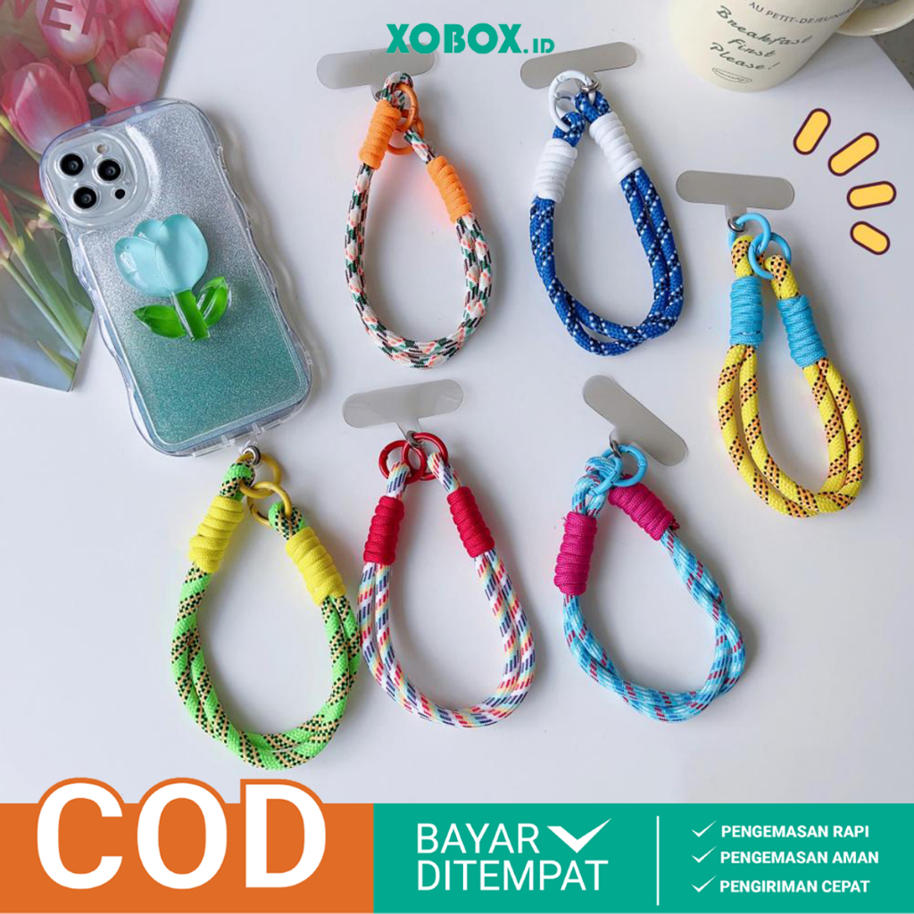 Jual Tali Gantungan HP Lanyard Phone Strap Universal Gelang Hp Korean ...