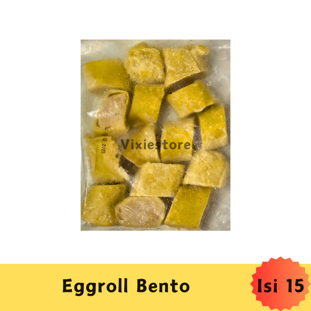 Jual Chicken Eggroll Bento 15 Potong 3 Lonjor - Ayam Egg Roll | Shopee ...