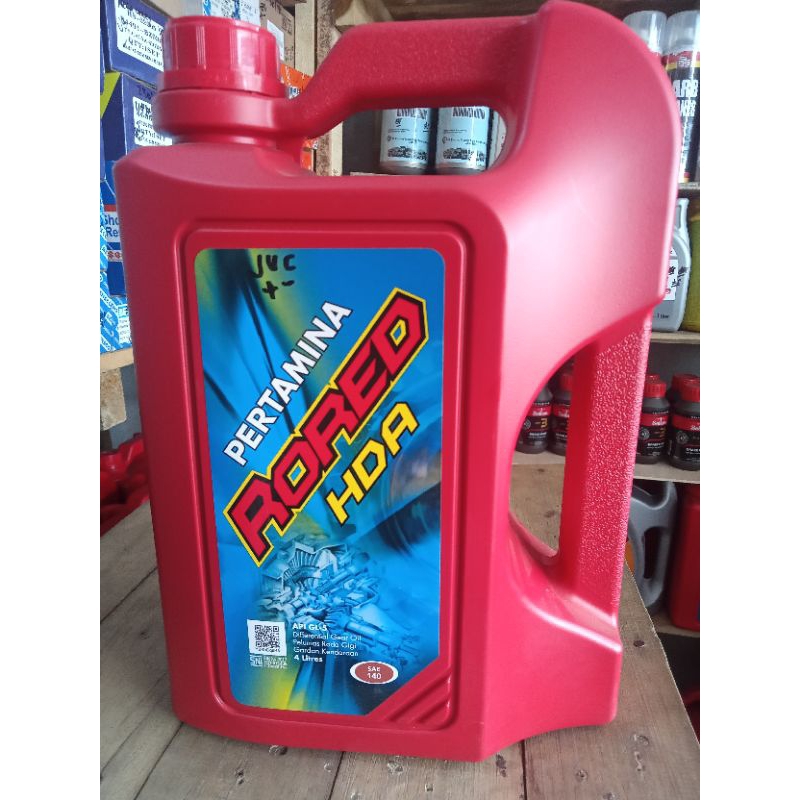 Jual Oli Pertamina Rored HDA Original Pelumas Roda Gigi Gardan SAE140 4 ...