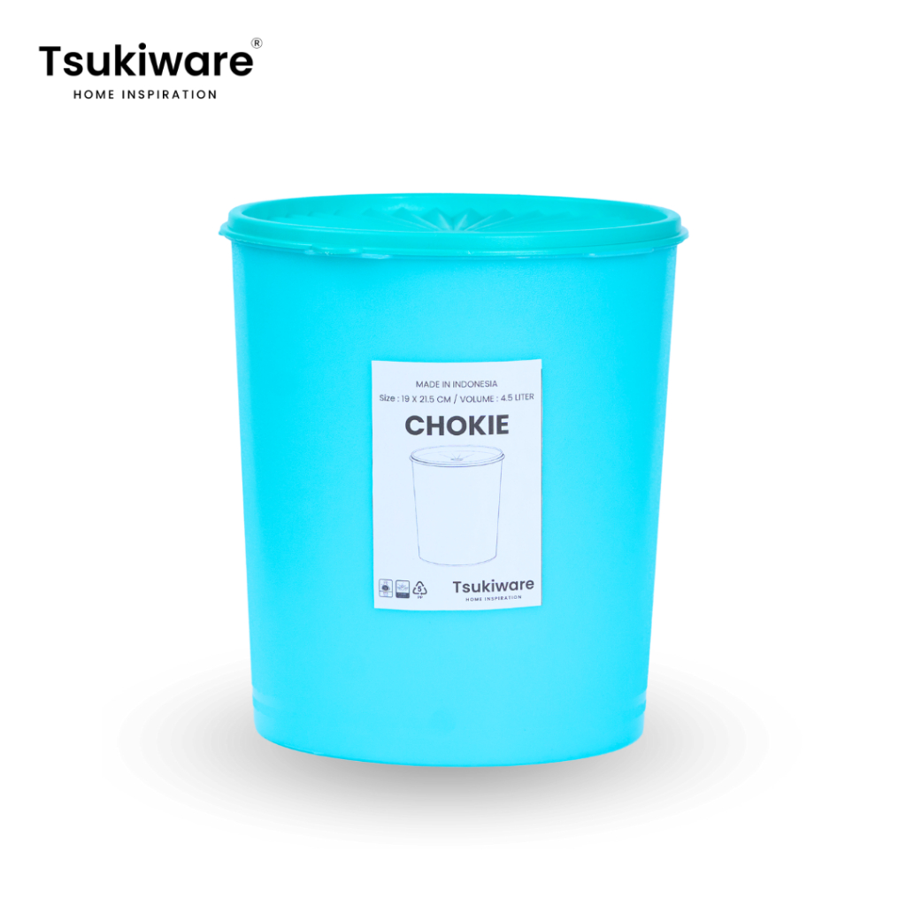 Jual TSUKIWARE Chokie Storage Jar 4500 Ml Bisa Pilih Warna | Shopee ...