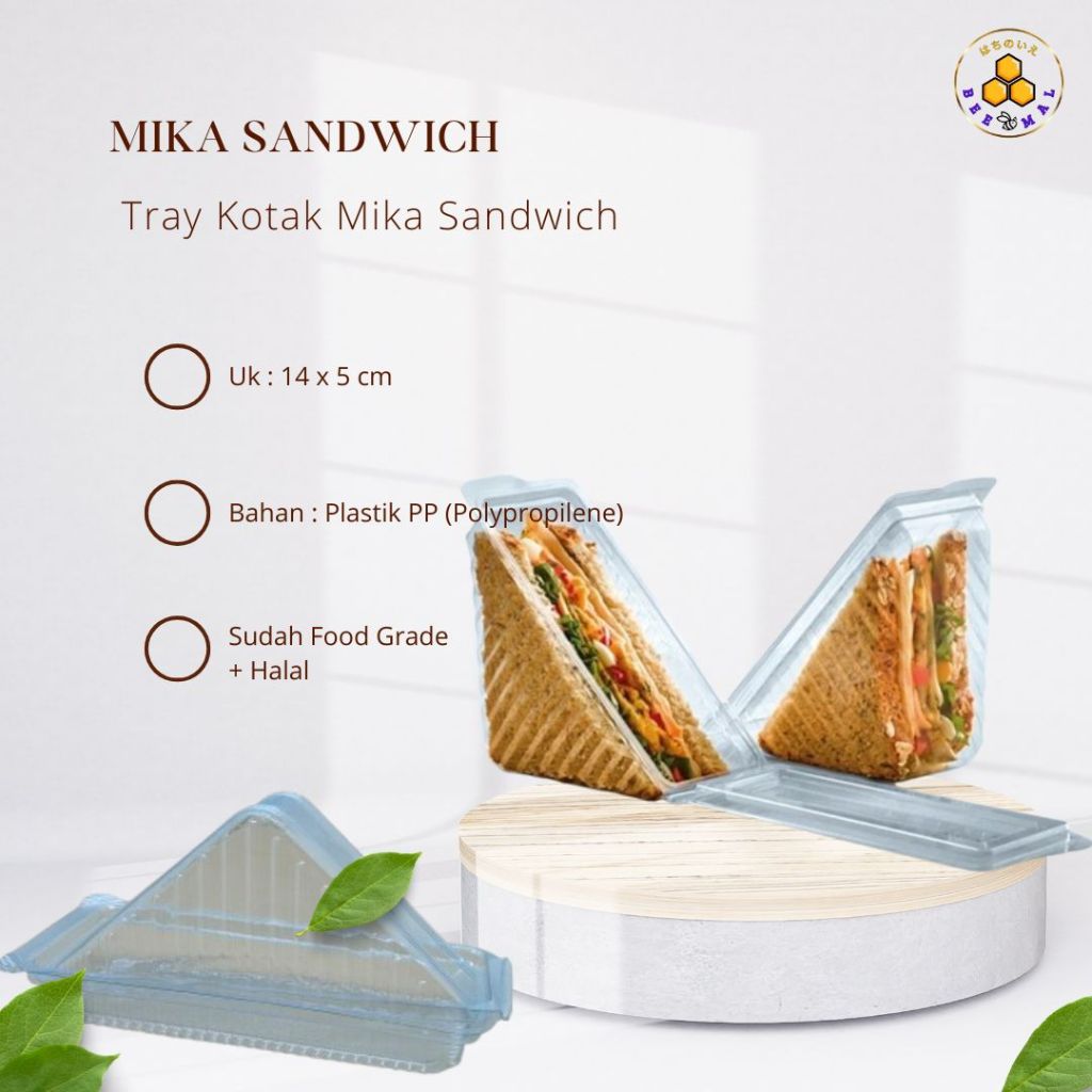 Jual Mika Sandwich| Mika Sandwich Buah Segitiga | Shopee Indonesia