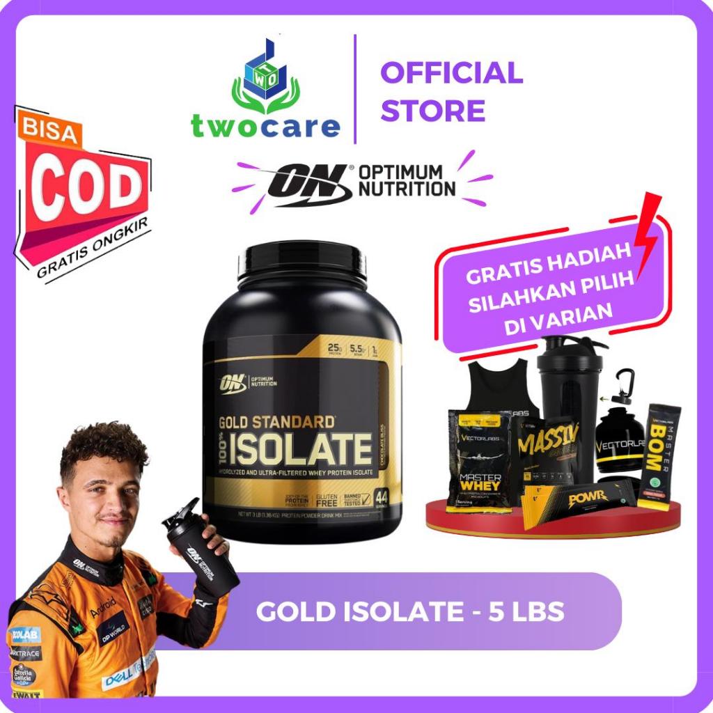 Jual ISOLATE GOLD STANDARD OPTIMUM NUTRITION / ON ISOLATE GOLD 5 LBS ...