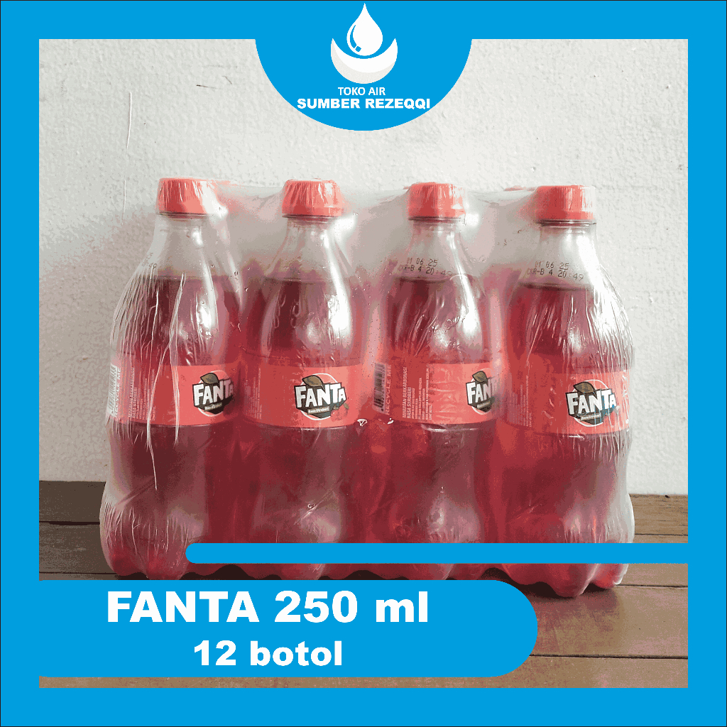 Jual FANTA BOTOL 250 ml (12 BOTOL) MINUMAN SODA | Shopee Indonesia