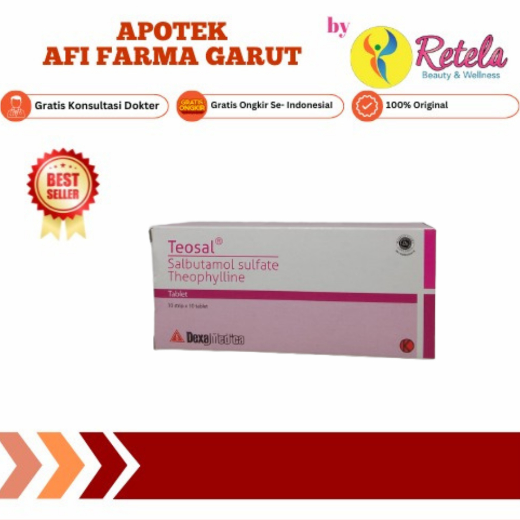 Jual TEOSAL BOX 100TABLET | Shopee Indonesia