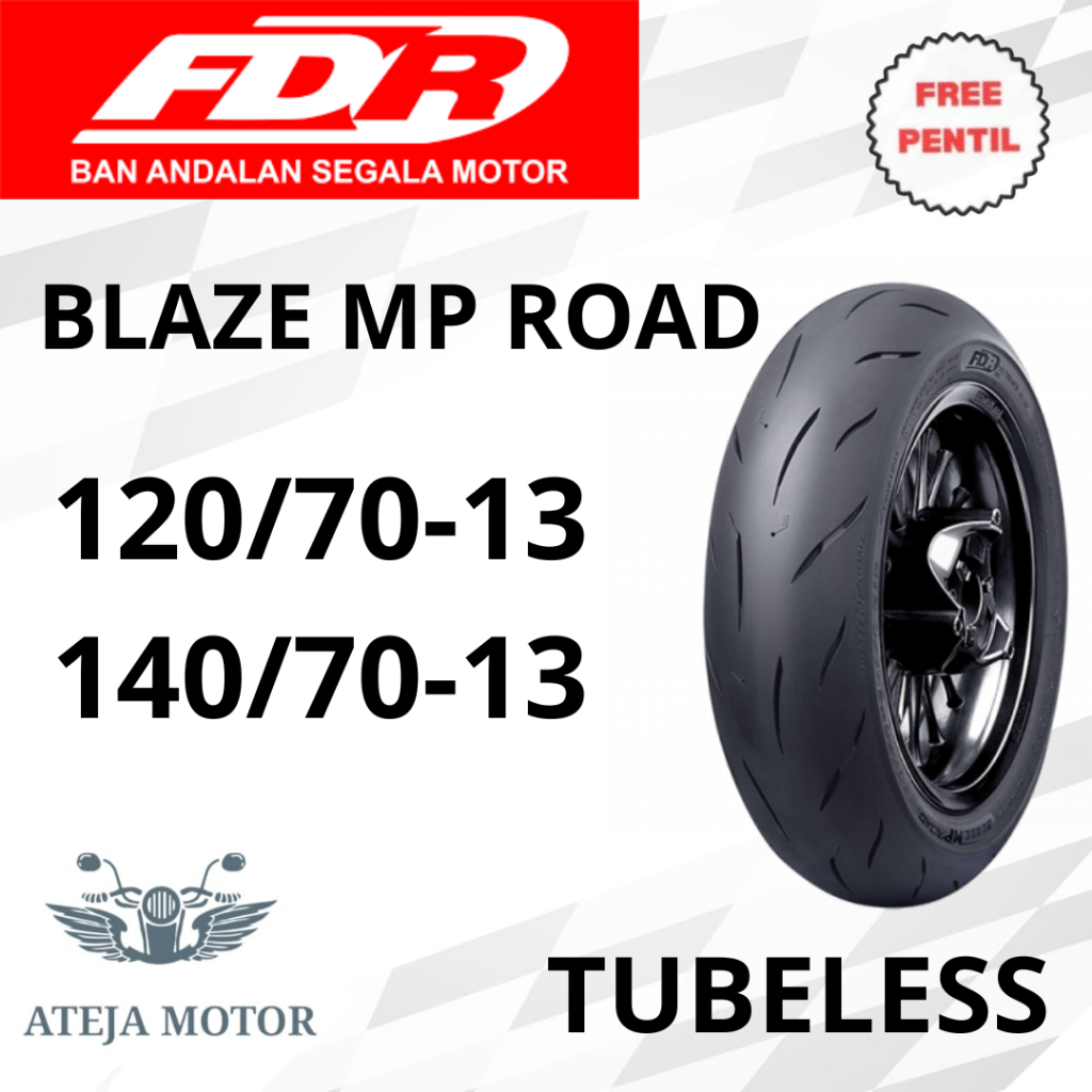 Jual Ban NMAX FDR Blaze MP Road 120/70 140/70 Ring 13 Soft Compound ...