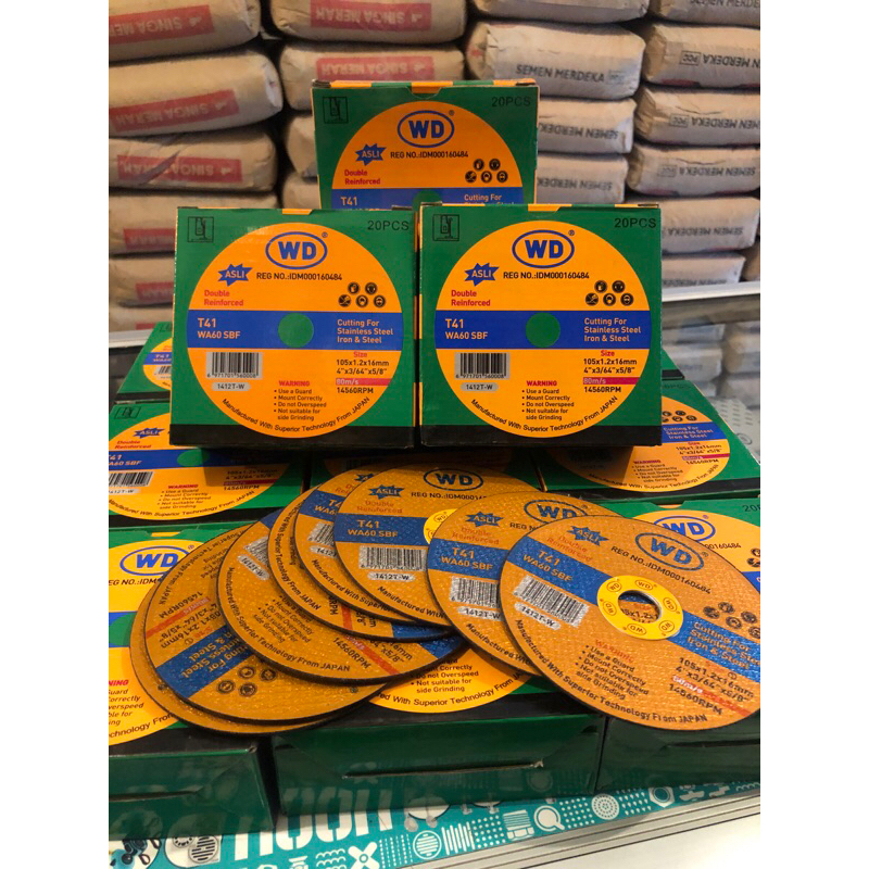 Jual WD Potong ORIGINAL [1 Dus 20 Pcs] / Mata Gerinda Potong / Batu ...