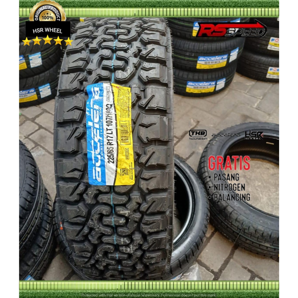 Jual Ban Mobil Offroad Ring 17 Ukuran 225 65 R17 Merek Accelera Omikron ...